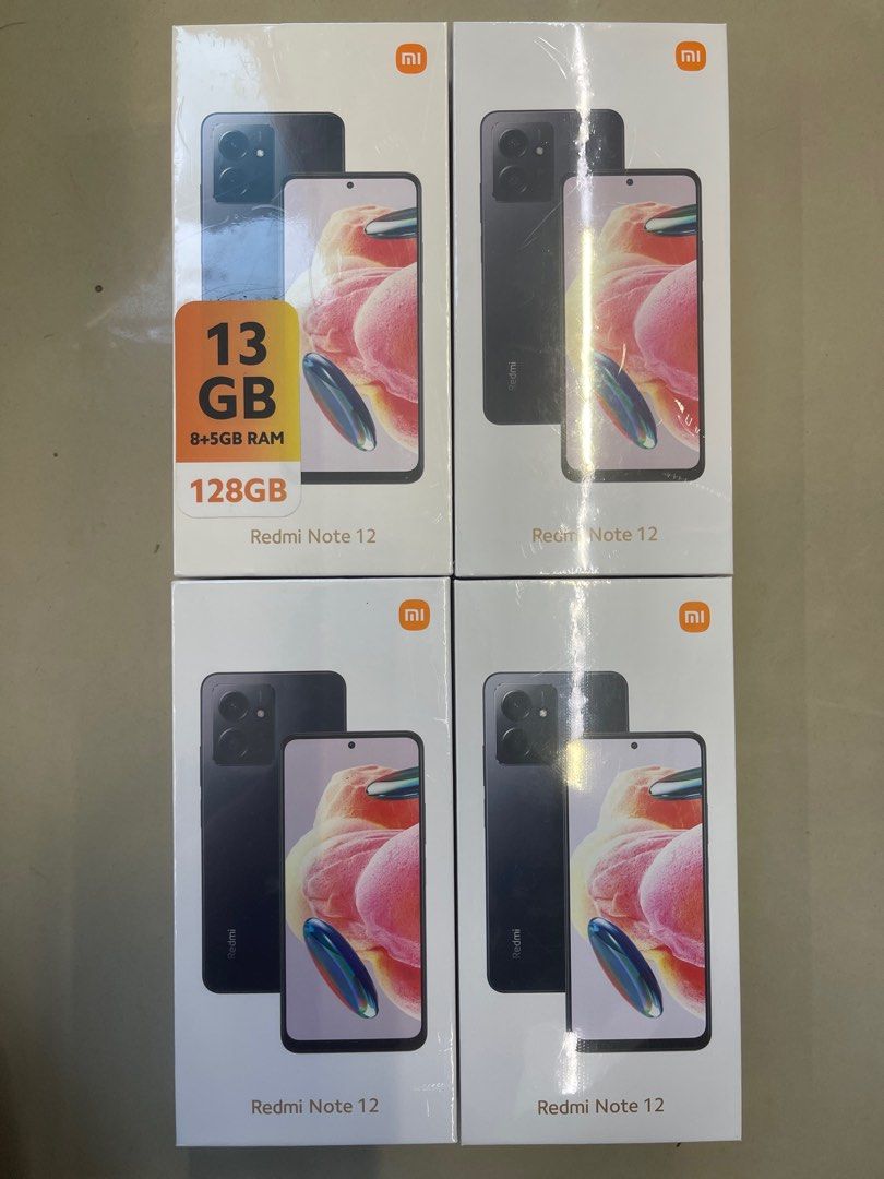 REDMI NOTE 12 (8+5)RAM+128GB NEW SET, Mobile Phones & Gadgets, Mobile ...