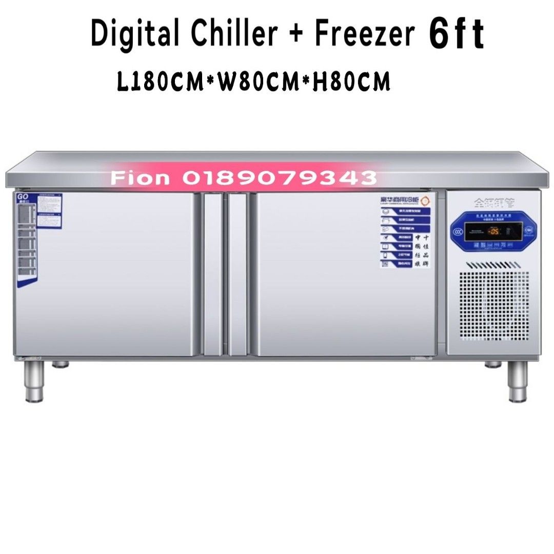 Refrigerated workbench fresh-keeping cabinet commercial operating table ...