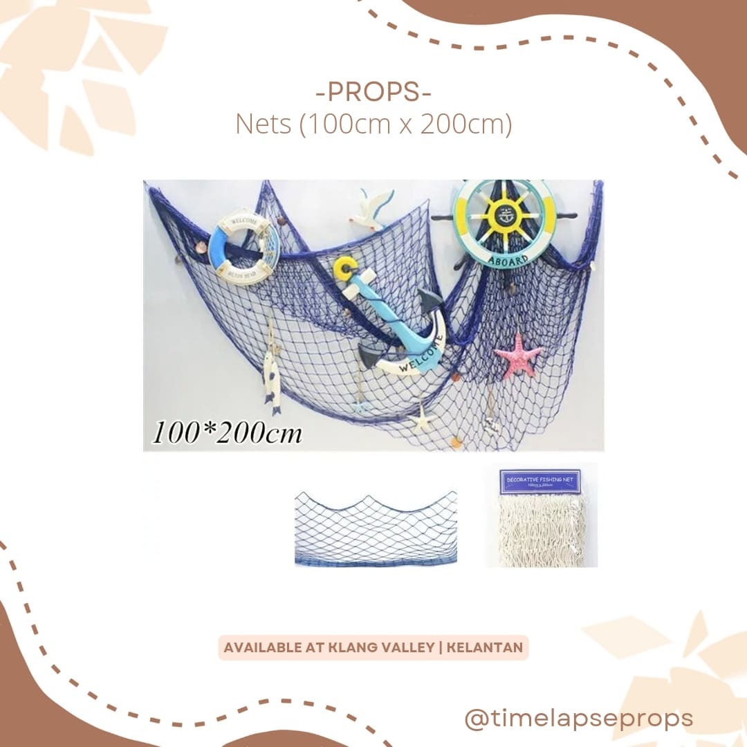 RENTAL ONLY Nautical Theme Props Sailing Nets, Hobbies & Toys ...