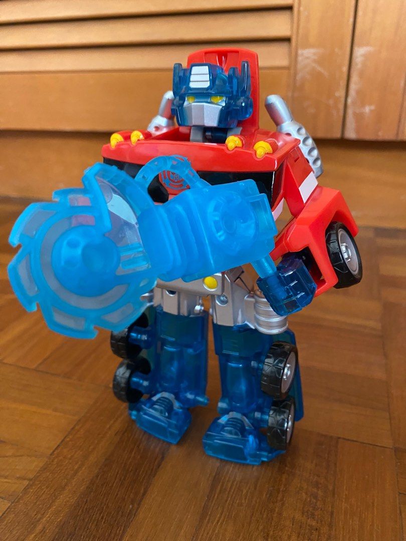 Rescue Bots (Optimus Prime, Chase and Blades), Hobbies & Toys, Toys ...