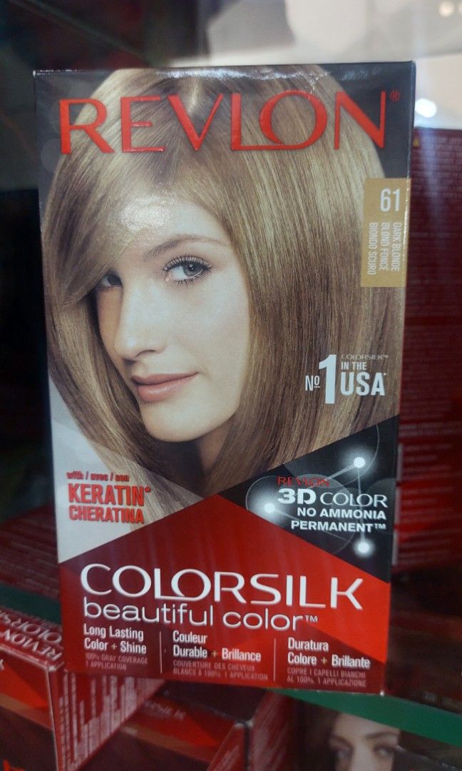 REVLON COLORSILK HAIRCOLOR 100% ORIGINAL MADE IN ITALY/AMONIA FREE SALE ...
