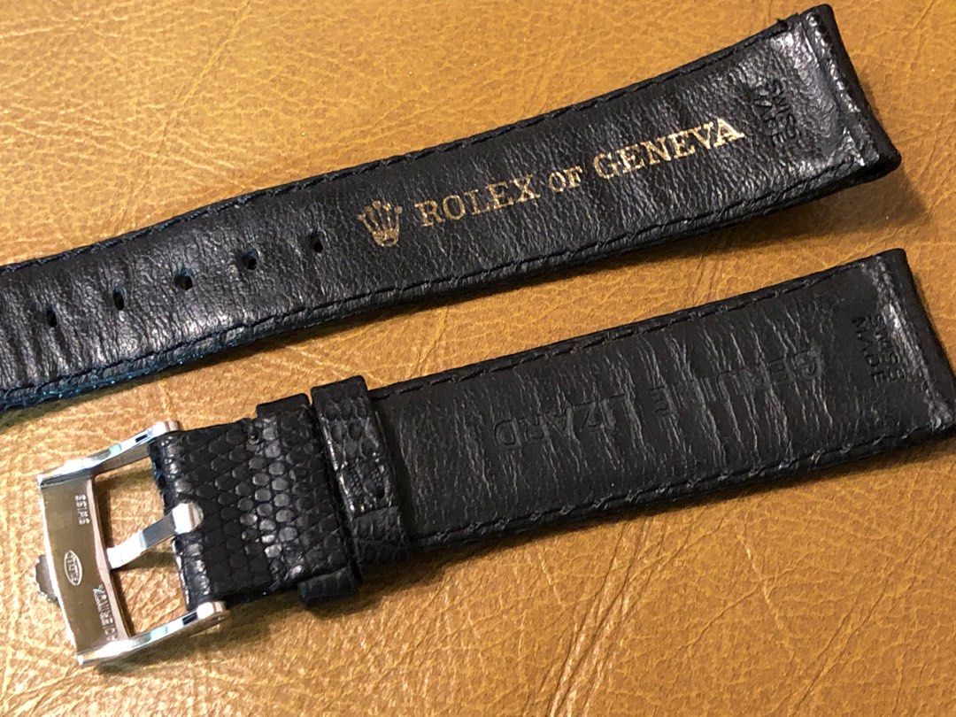 Rolex original lizard strap, Luxury, Watches on Carousell