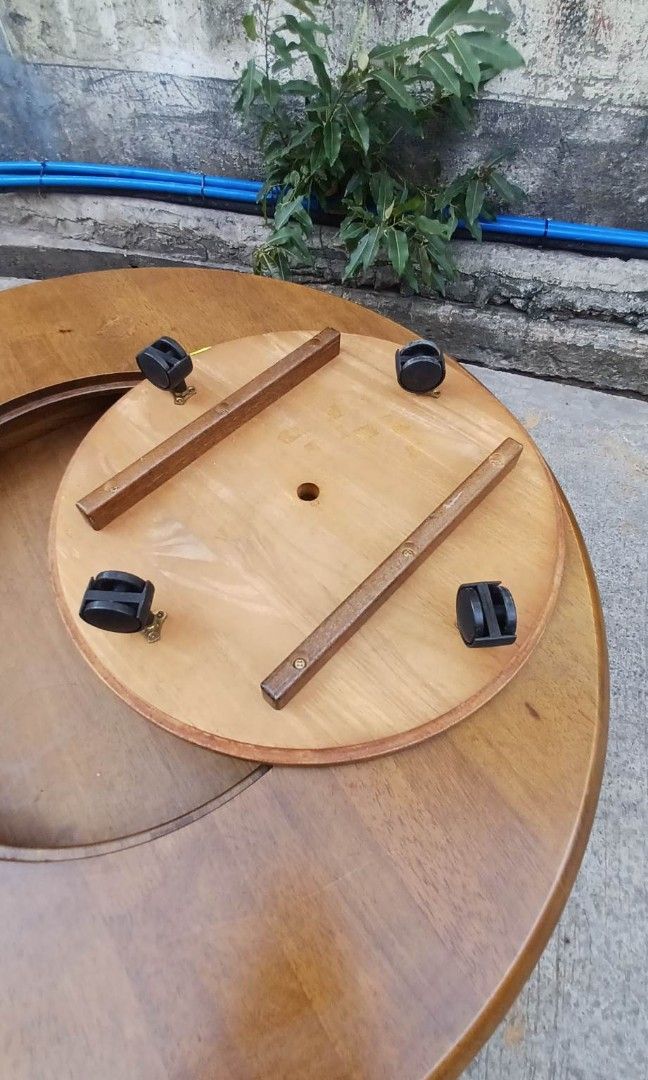 Rotating Center Table, Furniture & Home Living, Furniture, Tables ...