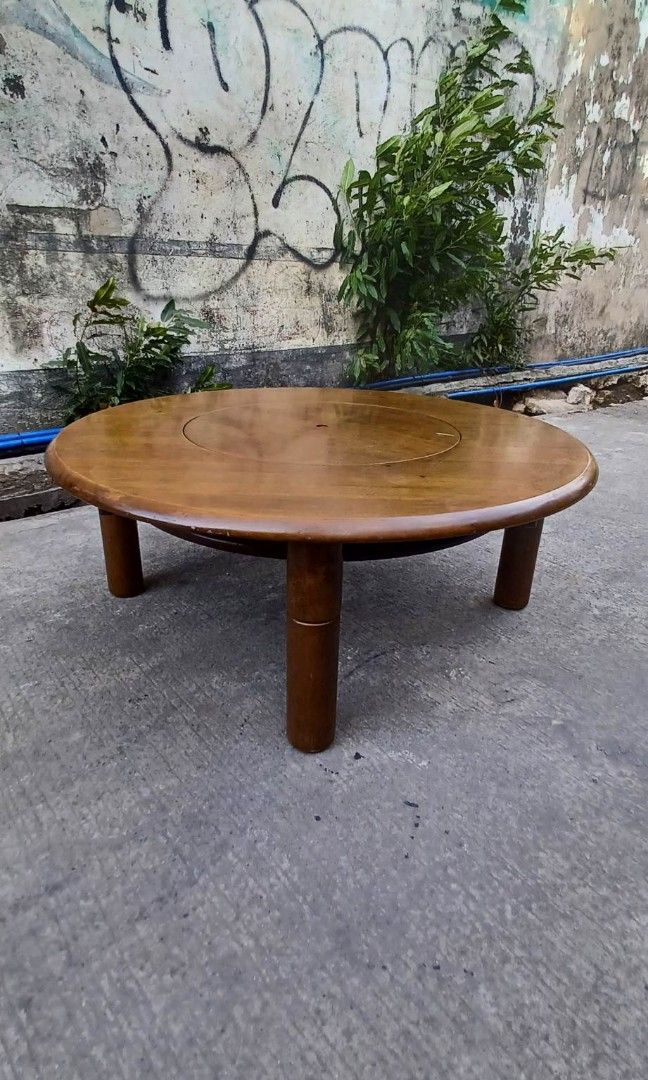 Rotating Center Table, Furniture & Home Living, Furniture, Tables ...