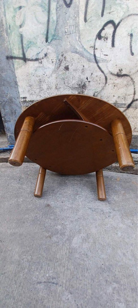 Rotating Center Table From Japan, solid wood, Furniture & Home Living ...