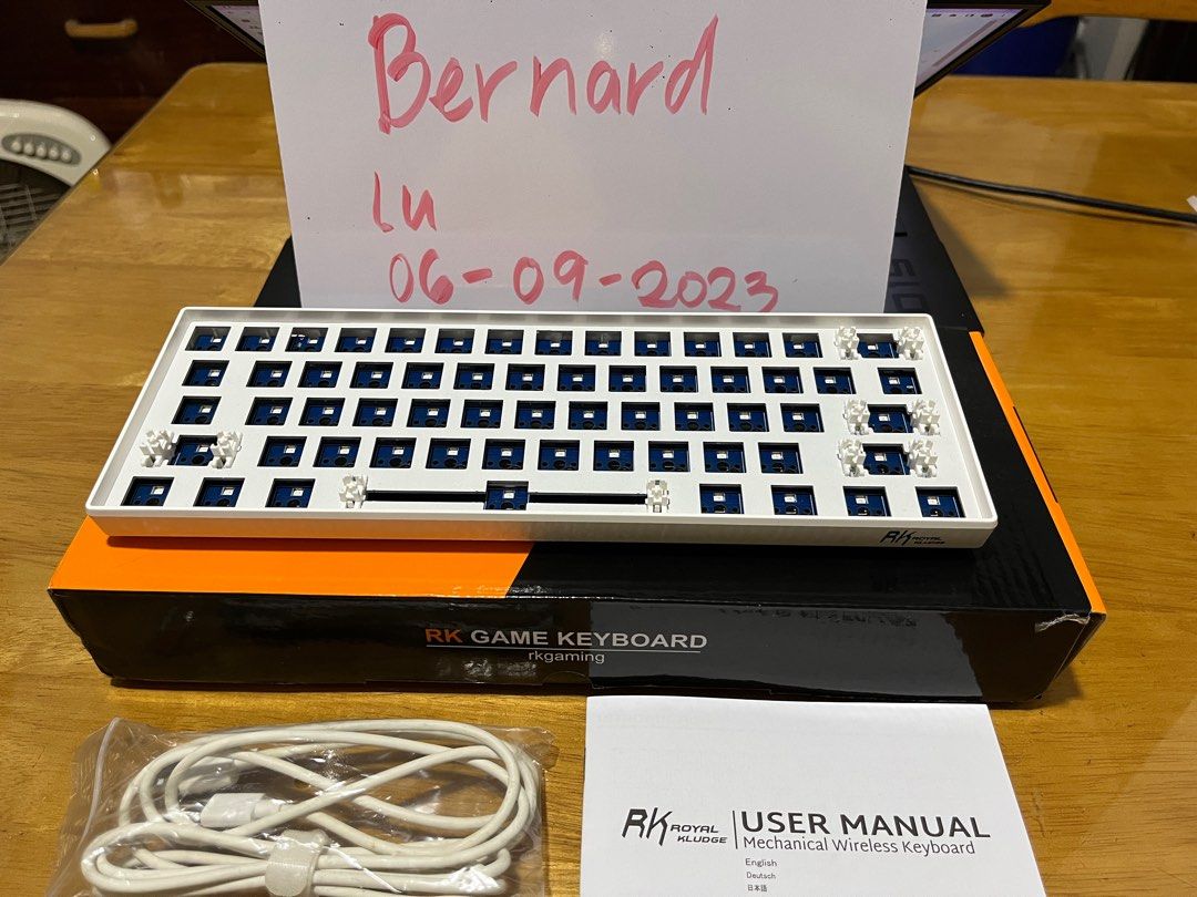 Royal Kludge RK61 Hotswappable Barebones (Dual-mode), Computers & Tech ...