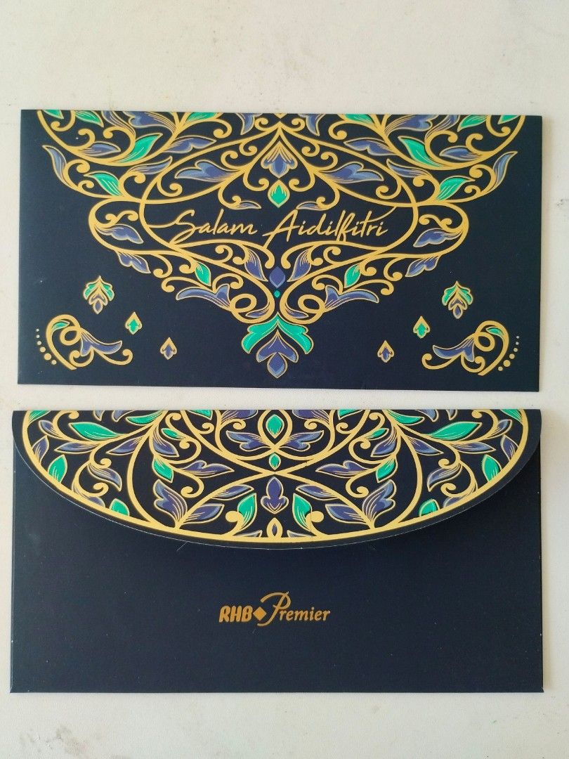 SAMPUL DUIT RAYA BANK RHB PREMIER, Hobbies & Toys, Collectibles ...