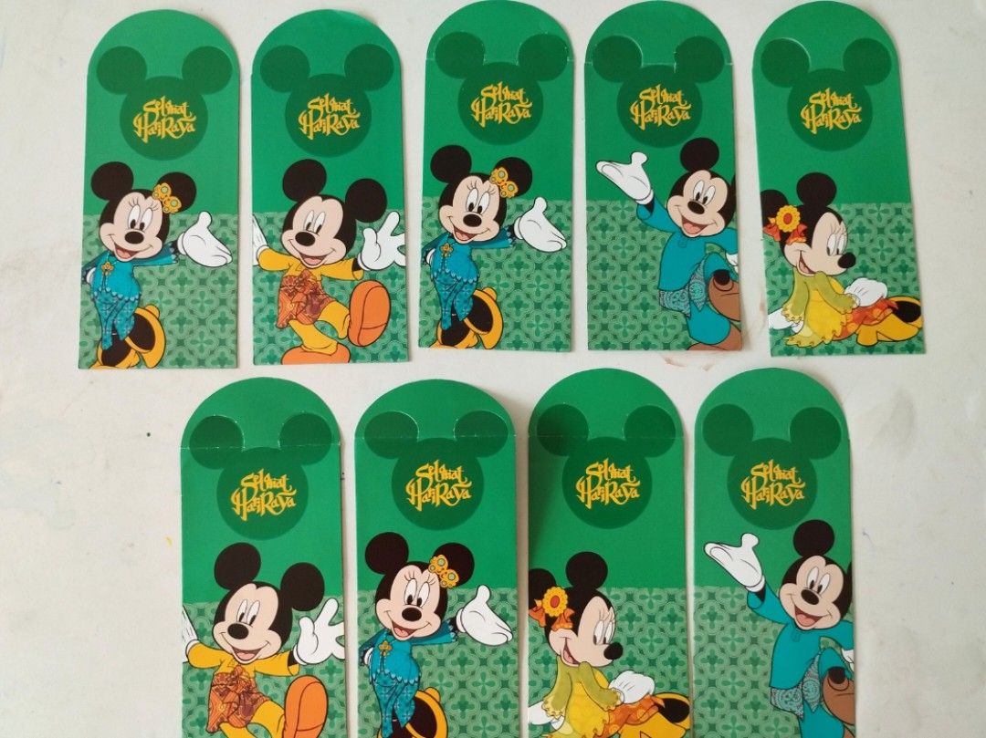 SAMPUL DUIT RAYA SHELL DISNEY, Hobbies & Toys, Collectibles ...