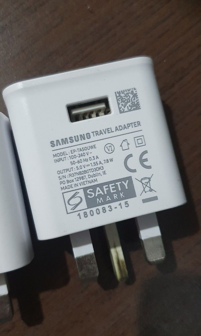 Samsung Plug, Computers & Tech, Parts & Accessories, Cables & Adaptors ...