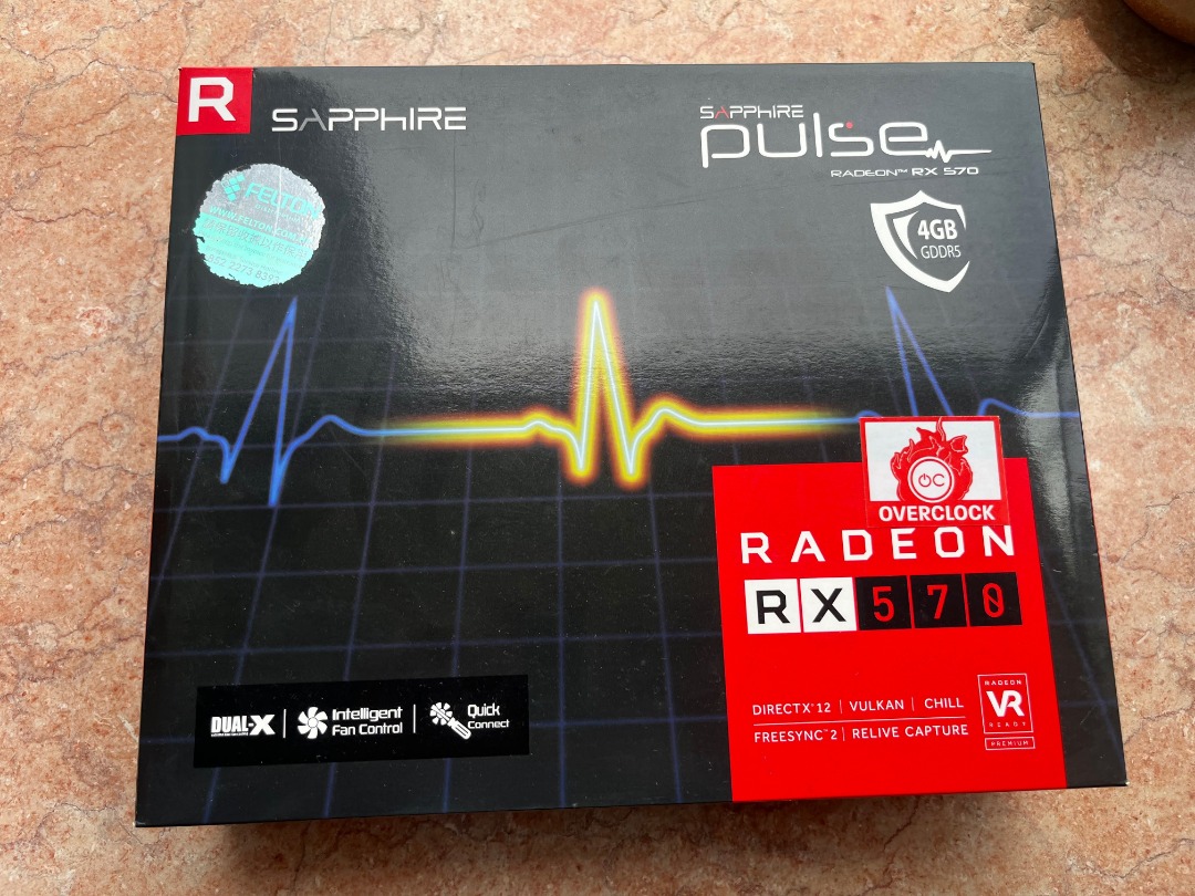 Sapphire Pulse GPU., 電腦＆科技, 電腦周邊及配件, 其他 - Carousell