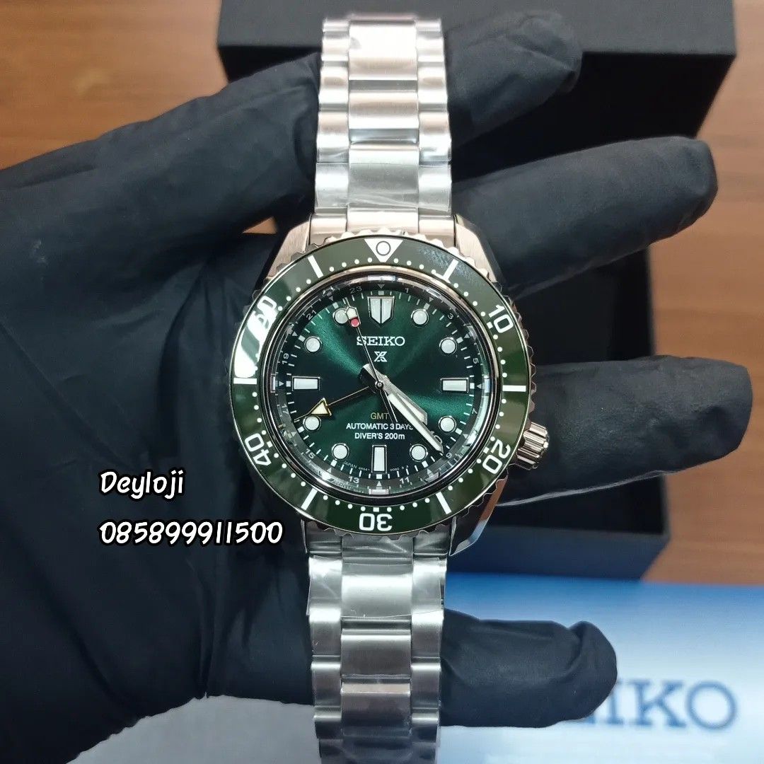Seiko SPB381 / Seiko SPB 381 / Seiko GMT, Fesyen Pria, Jam Tangan di ...