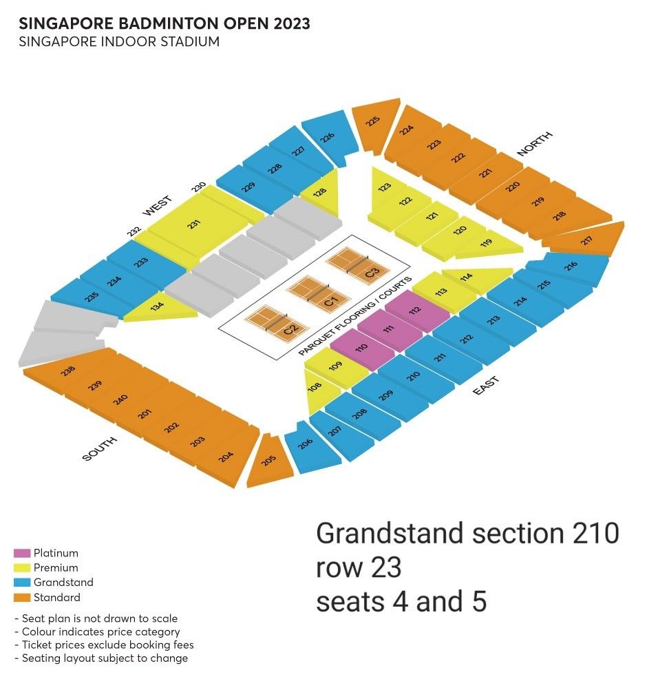 [Semi-finals] KFF Singapore badminton open 2023, Tickets & Vouchers ...