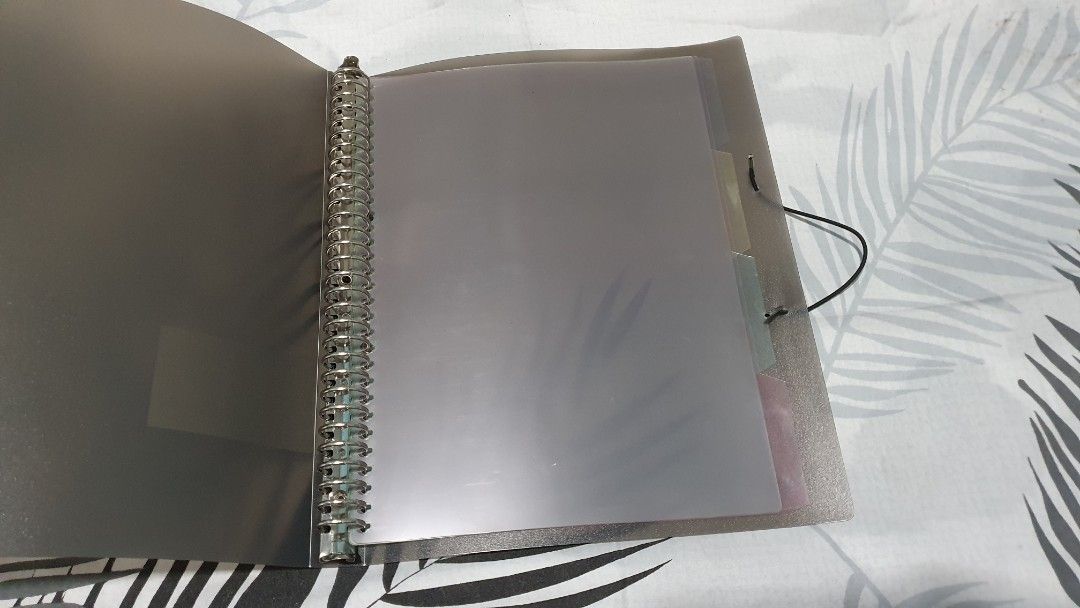 SET of 3 A4 Binder notebooks with 4 dividers and around 100 refills on ...