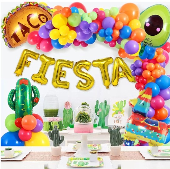 (SG SELLER) Fiesta Party Decoration Set Fiesta Birthday Party Decor ...