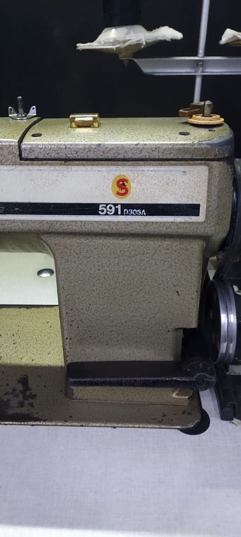 Singer 591 Sewing Machine (Modified to Industrial Usage), TV & Home ...