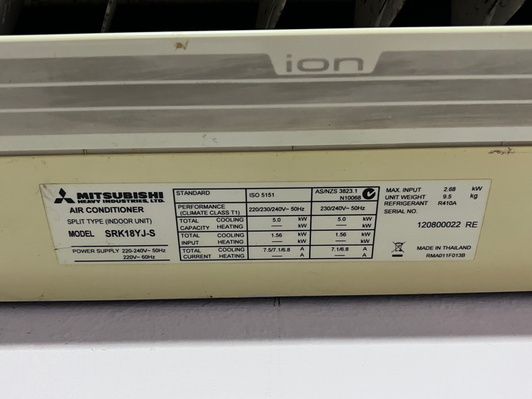 Single unit Air Conditioner with Compressor 12000btu, TV & Home ...