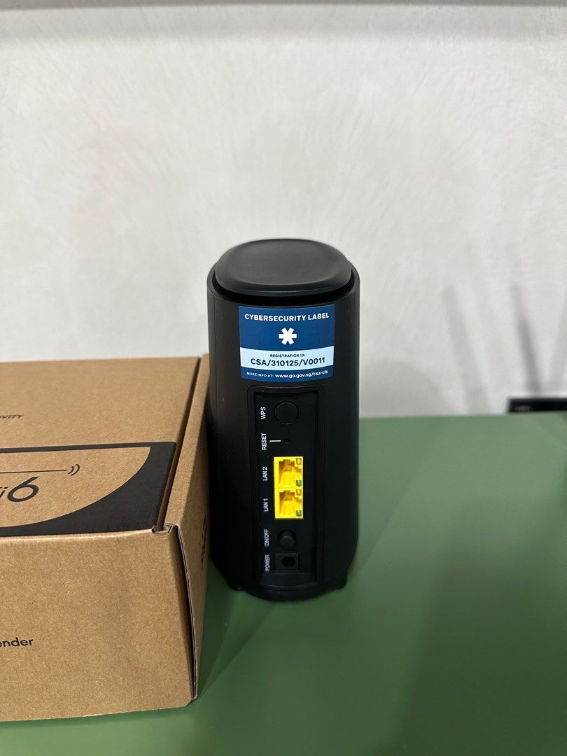 Singtel mesh extender wifi 6 askey, Computers & Tech, Parts ...