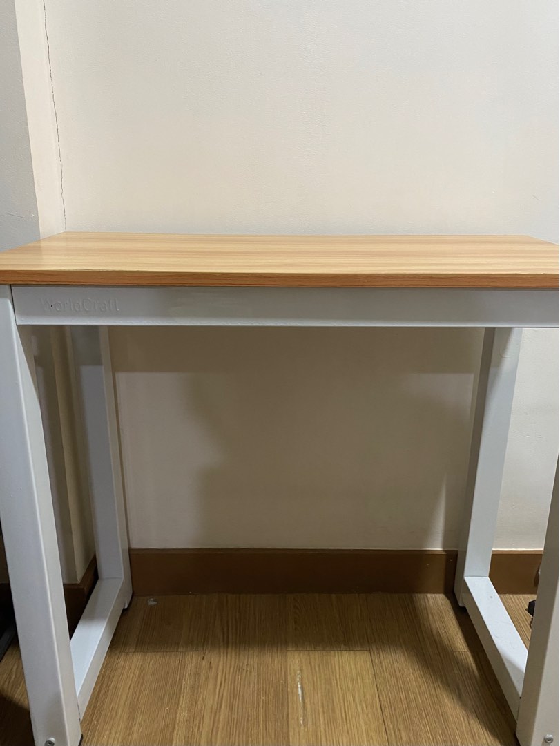 Slim and minimalist work / study desk on Carousell