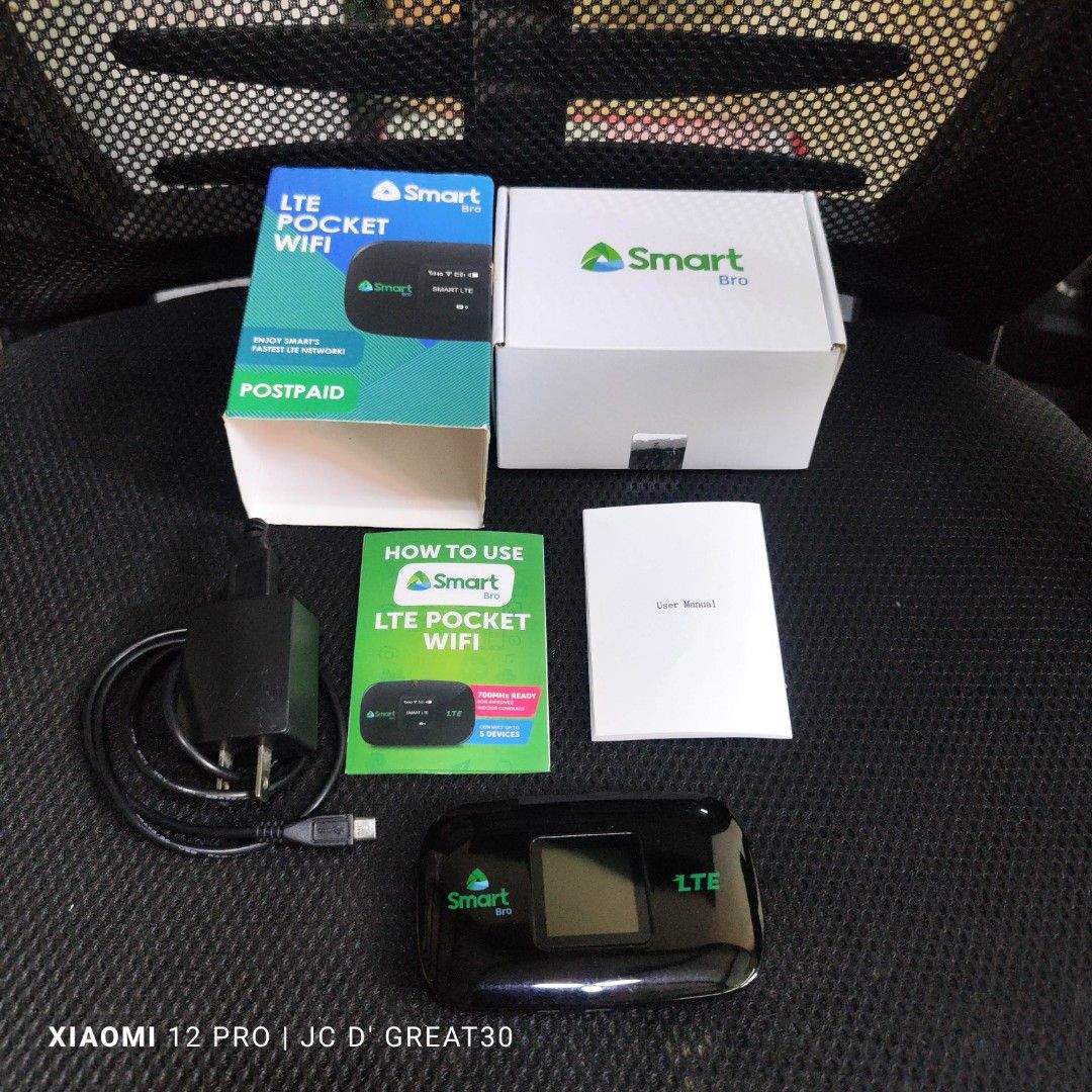 Smart Bro Lte Pocket Wifi Complete on Carousell