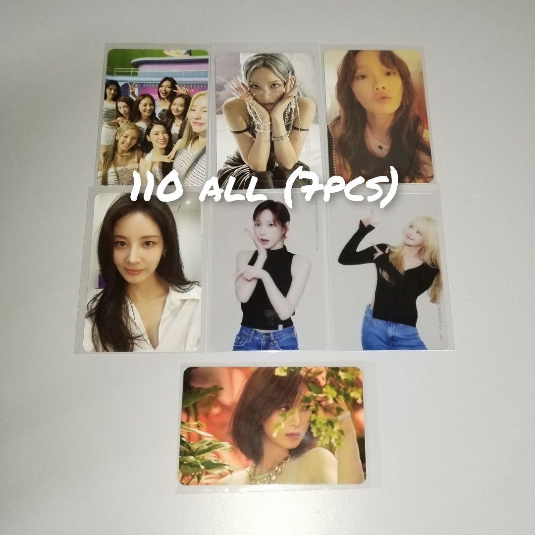 SNSD OFFICIAL ALBUM PHOTOCARD, Hobbies & Toys, Collectibles ...