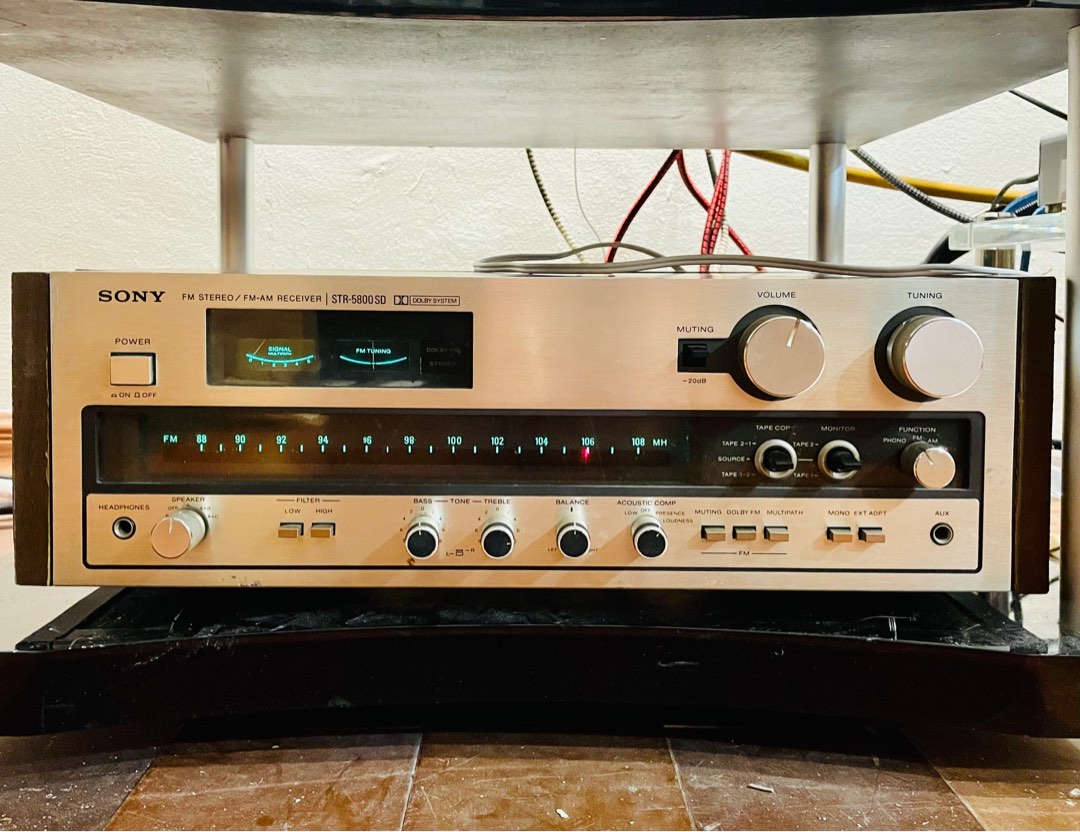 SONY STR-5800SD (1976)Vintage stereo Amplifier receiver(Used), Audio ...