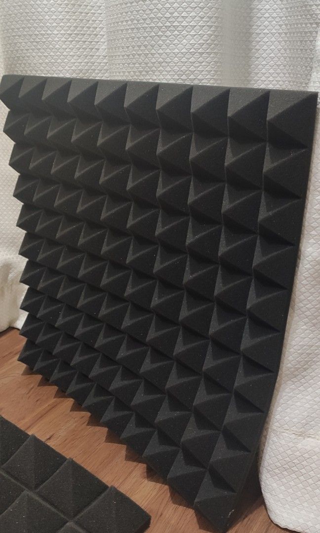 Sound proofing foam board piramid, Furniture & Home Living, Home Decor ...