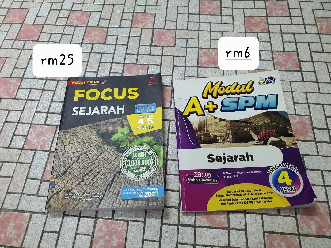 SPM KSSM BUKU RUJUKAN & BUKU LATIHAN TINGKATAN 4 DAN 5, Hobbies & Toys ...