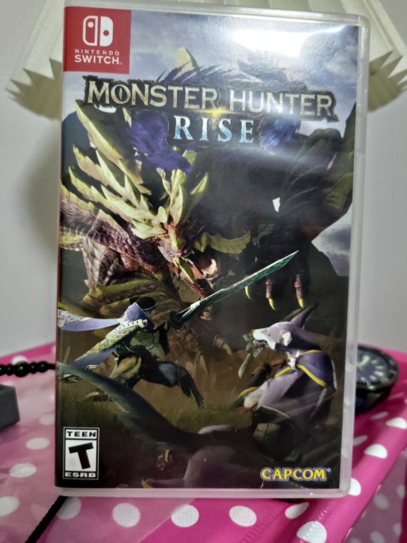 Switch game monter hunter rise, Video Gaming, Video Games, Nintendo on ...