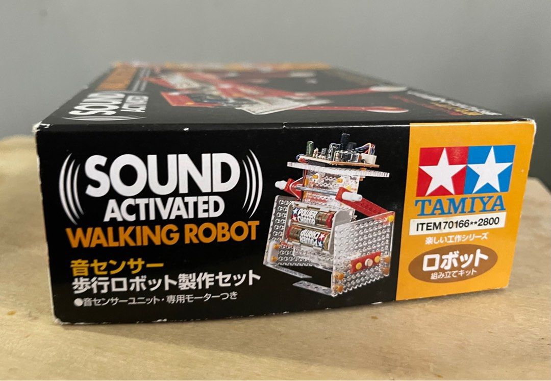 TAMIYA 70166 WALKING ROBOT (SOUND ACTIVATED), Hobbies & Toys, Toys ...