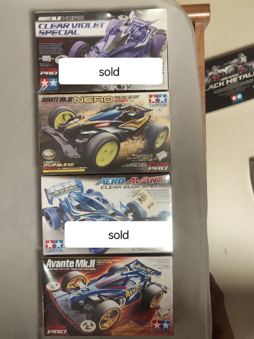 Tamiya mini 4wd Avante special kits, Hobbies & Toys, Toys & Games on ...