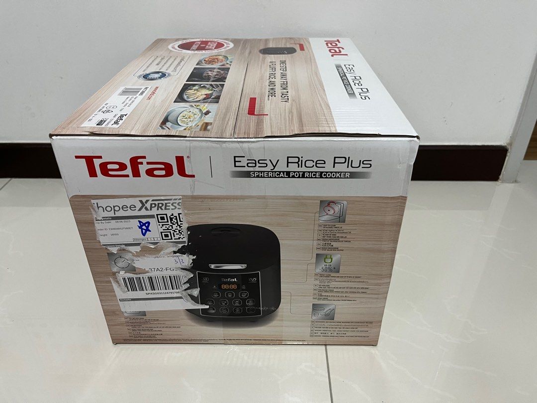 Tefal easy rice plus spherical pot rice cooker 1.8L, TV & Home ...