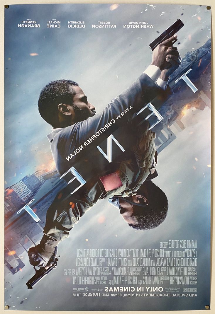 Tenet Original DS Movie Poster 27x40 Final B, Hobbies & Toys ...
