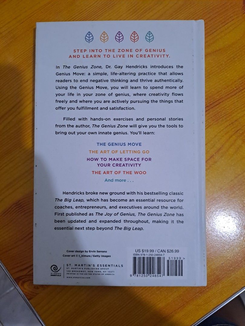 The Genius Zone by Gay Hendricks on Carousell