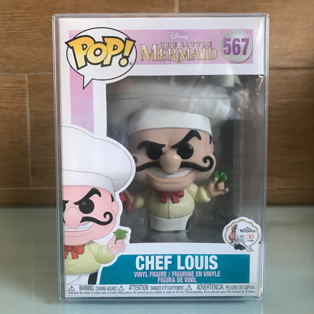 THE LITTLE MERMAID CHEF LOUIS FUNKO POP on Carousell