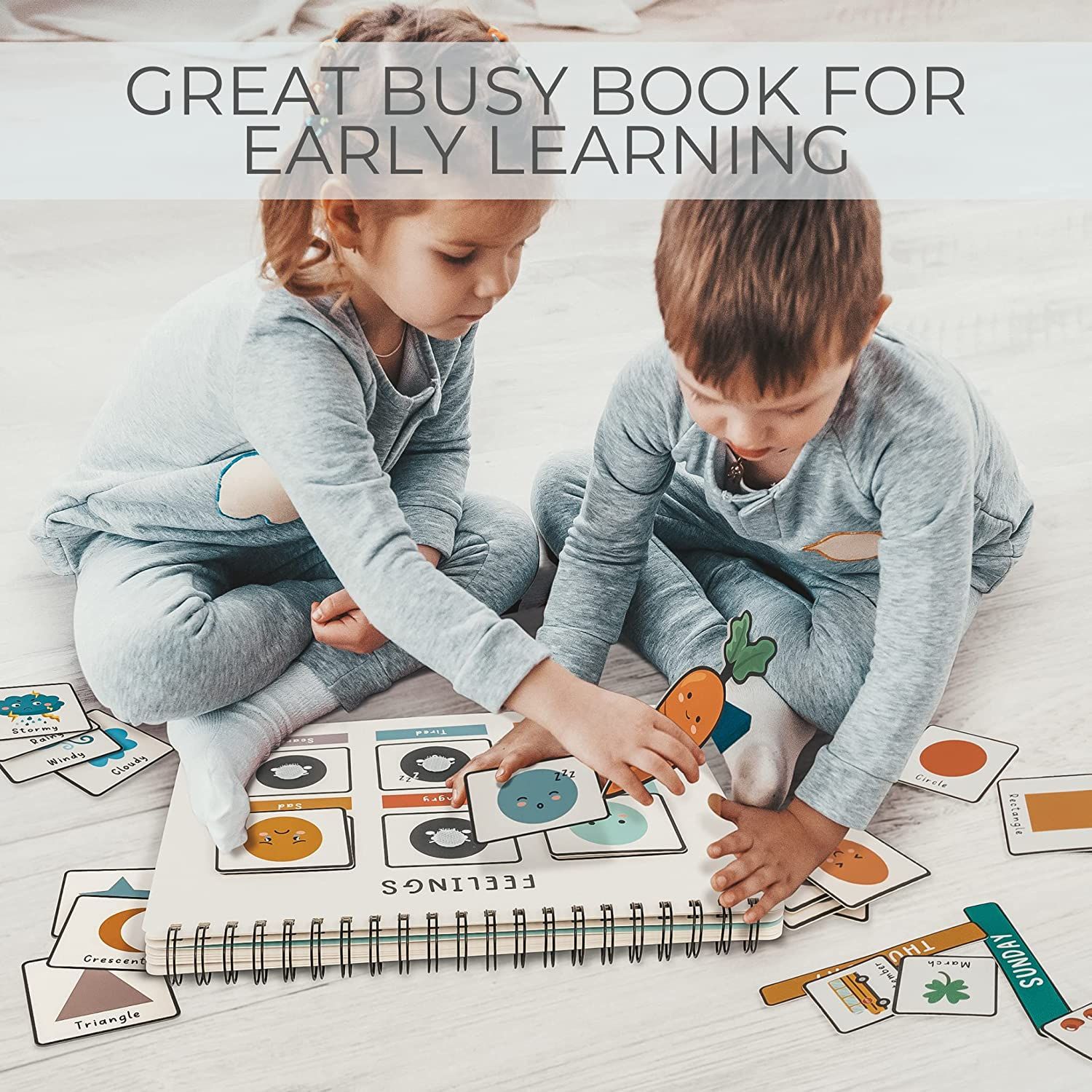 The Ultimate Busy Book For Toddlers - Interactive Montessori Learning ...