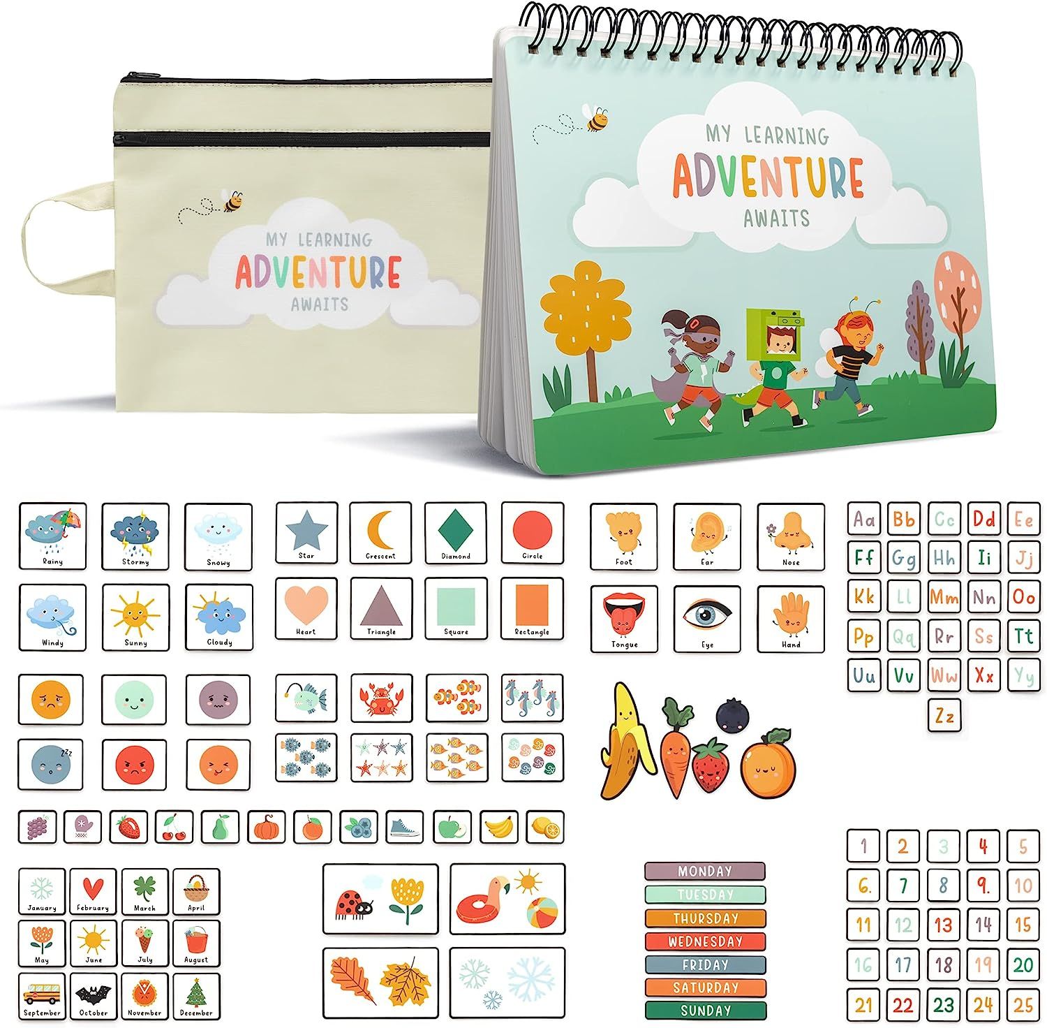 The Ultimate Busy Book For Toddlers - Interactive Montessori Learning ...