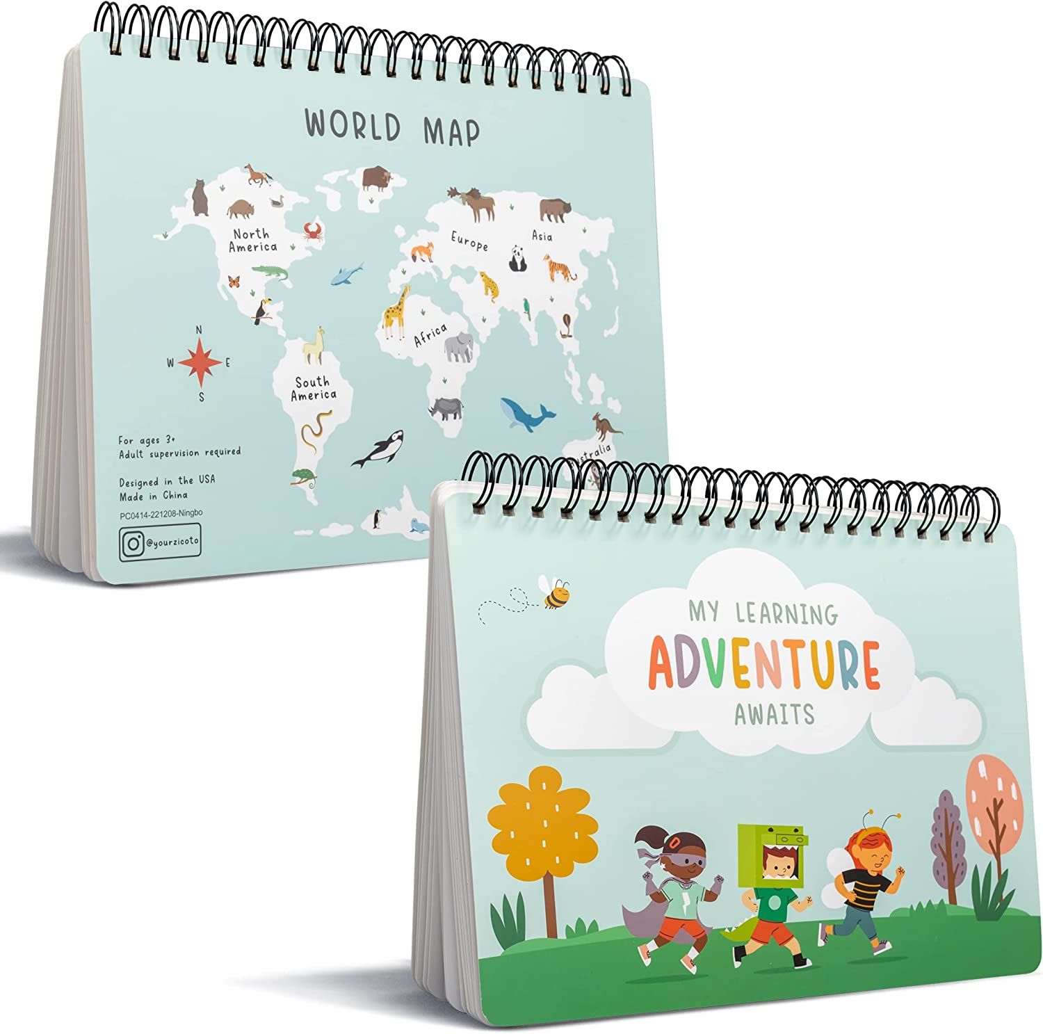 The Ultimate Busy Book For Toddlers - Interactive Montessori Learning ...