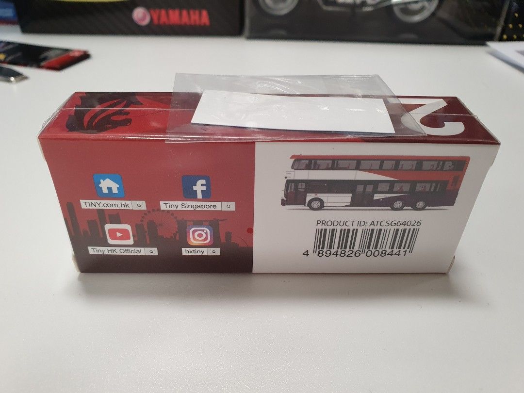 TINY B9TL Singapore Bus, Hobbies & Toys, Toys & Games on Carousell