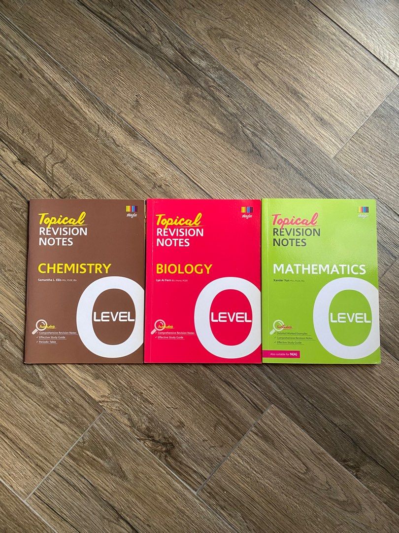 Topical O Level Notes by Shinglee, Hobbies & Toys, Books & Magazines ...