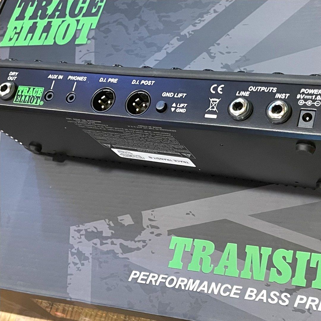 Trace Elliot Transit A&B Bass/Acoustic Guitar Pre-Amp, Hobbies & Toys ...