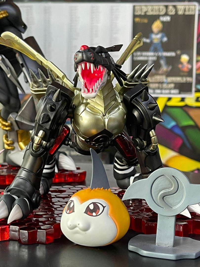 T-Rex Studio - Digimon Series - Metal Garurumon, Hobbies & Toys, Toys ...