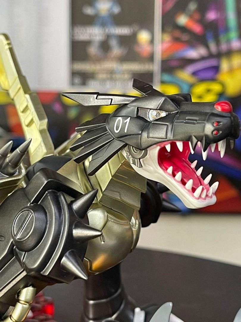 T-Rex Studio - Digimon Series - Metal Garurumon, Hobbies & Toys, Toys ...