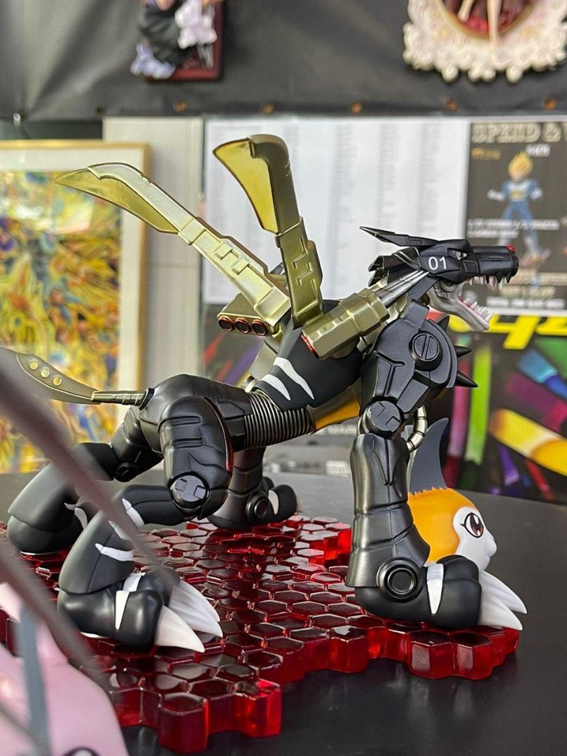 T-Rex Studio - Digimon Series - Metal Garurumon, Hobbies & Toys, Toys ...