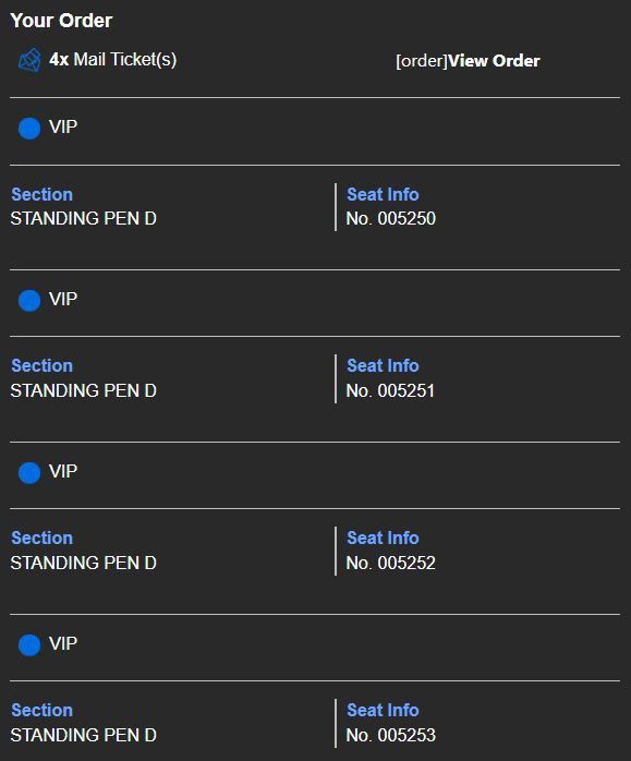 ATTN ALL ONCE! [WTS TWICE CONCERT TICKETS - DAY 2 x4 VIP pen D ...