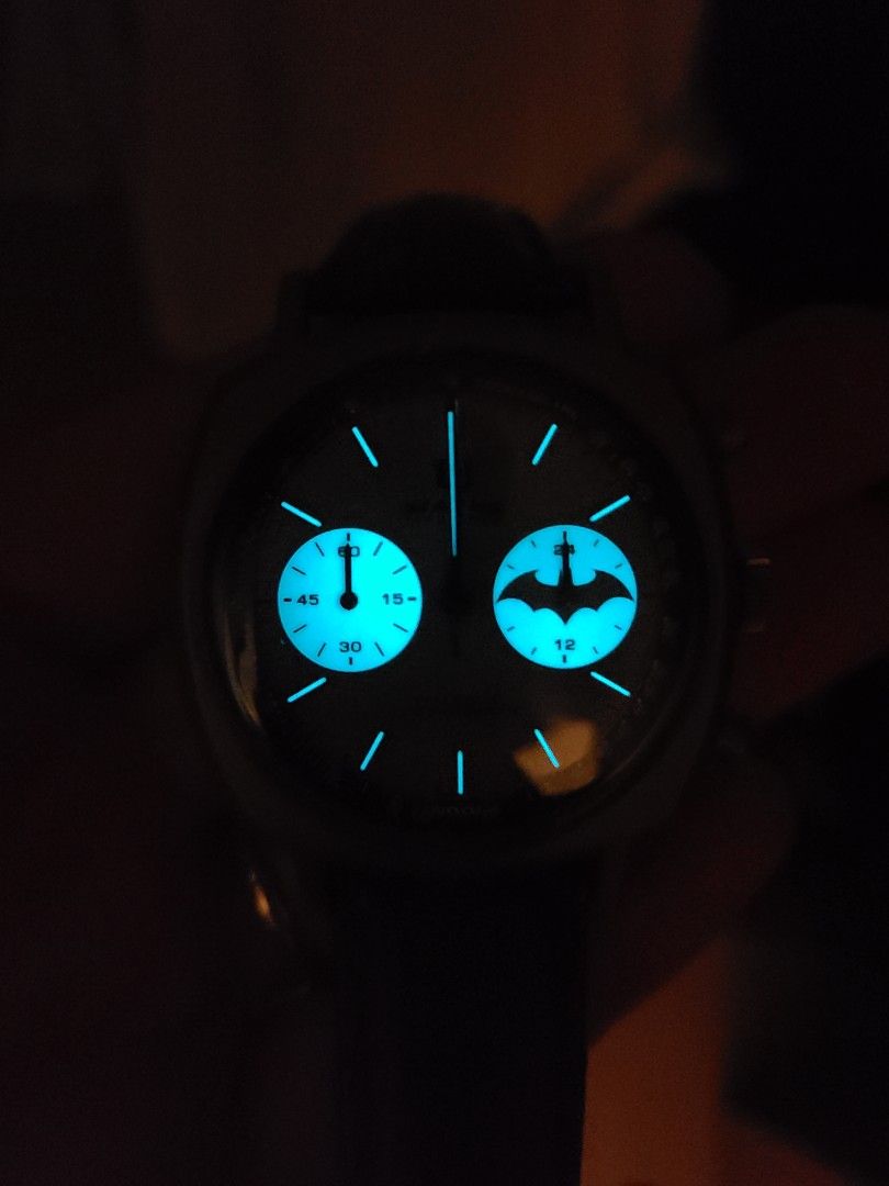 Undone x Batman Dark knight Bruce Wayne watch, 男裝, 手錶及配件, 手錶 - Carousell