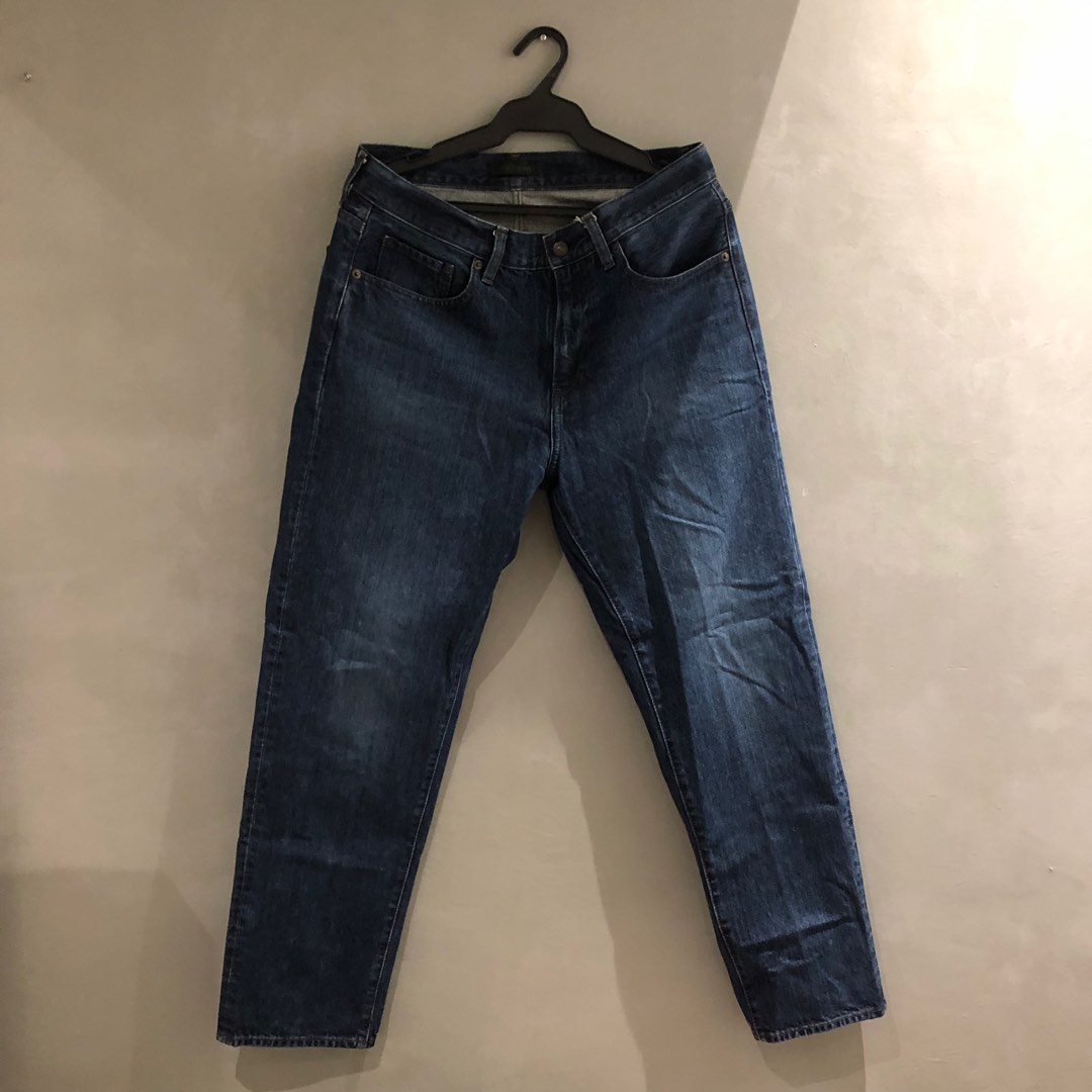 Uniqlo Denim Jeans, Men's Fashion, Bottoms, Jeans on Carousell
