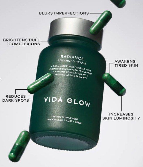 Vida Glow Radiance Capsules, Health & Nutrition, Health Supplements ...