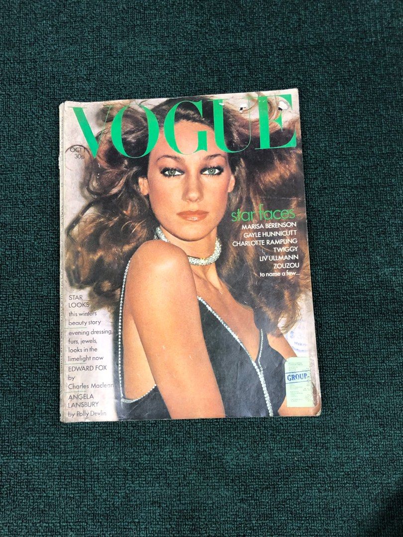 Vintage 1973 magazine vogue, Hobbies & Toys, Books & Magazines ...