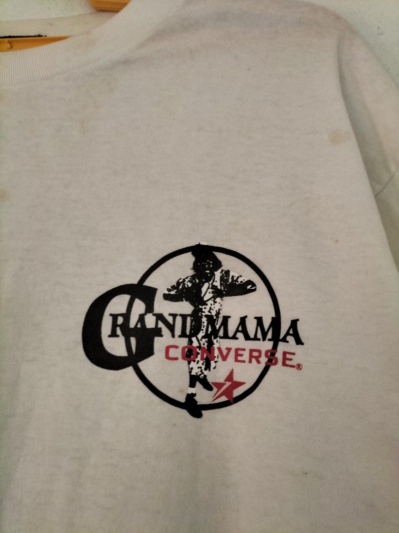 Vintage 90s Grandmama Converse Tee, Men's Fashion, Tops & Sets, Tshirts ...
