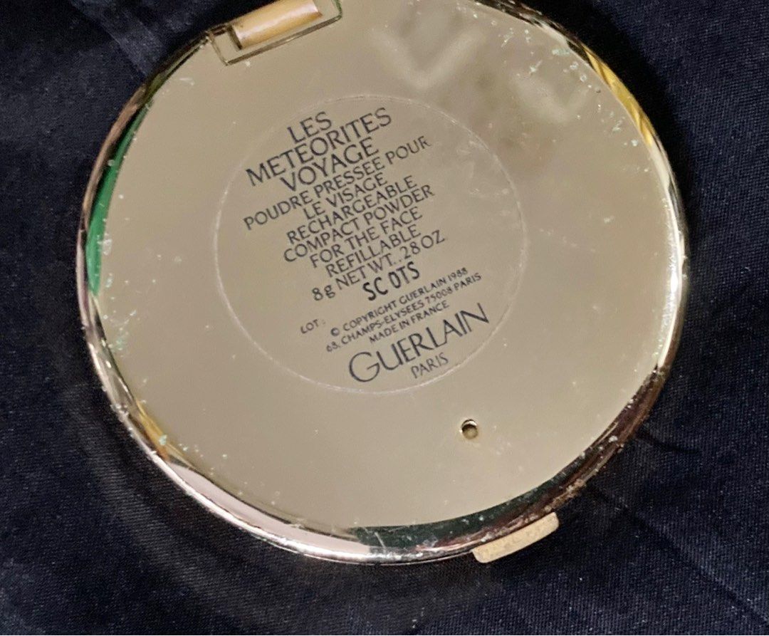 Vintage Guerlain Paris Compact Powder Case on Carousell